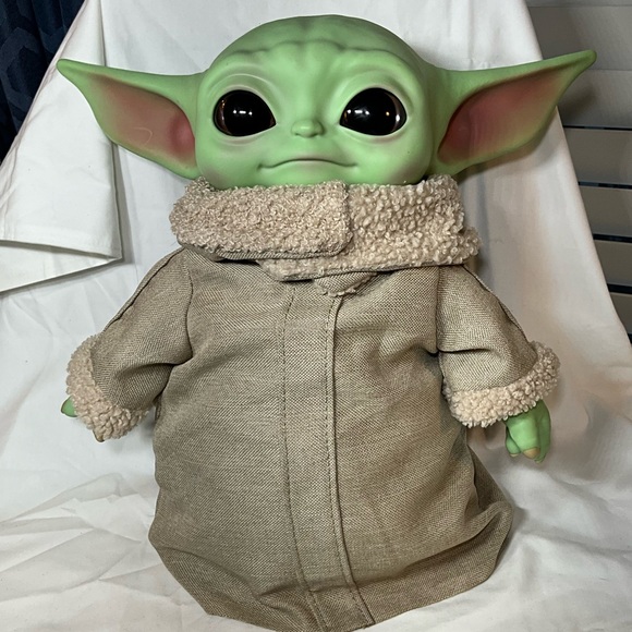 Mattel | Toys | Star Wars Mandalorian The Child 1 Plush Baby Yoda Grogu ...